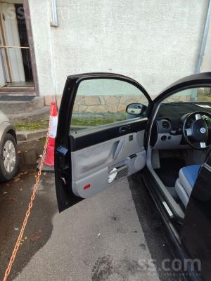 Black Volkswagen Beetle 2001 in Riga, with an engine capacity of 1.90 L and mileage of 254 thousand km for 2700 €, photo 6 on AUTOMOTO.COM.LV