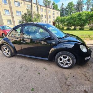 Melns Volkswagen Beetle 2003 Limbaži, ar dzinēja tilpumu 1.40 L un nobraukumu 193 tūkst. km par 1800 €, foto  vietnē AUTOMOTO.COM.LV