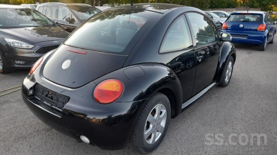 Melns Volkswagen Beetle 2004 Rīga, ar dzinēja tilpumu 1.60 L un nobraukumu 190 tūkst. km par 3150 €, foto 6 vietnē AUTOMOTO.COM.LV