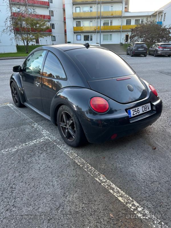 Black Volkswagen Beetle 2005 in Tallinn, with an engine capacity of 1.90 L and mileage of 276 thousand km for 2500 €, photo 5 on AUTOMOTO.COM.LV