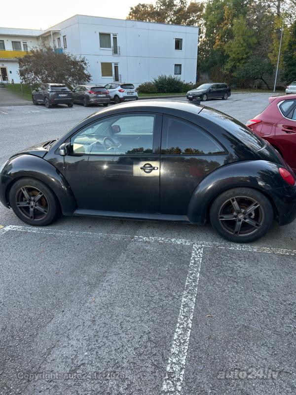 Black Volkswagen Beetle 2005 in Tallinn, with an engine capacity of 1.90 L and mileage of 276 thousand km for 2500 €, photo 6 on AUTOMOTO.COM.LV