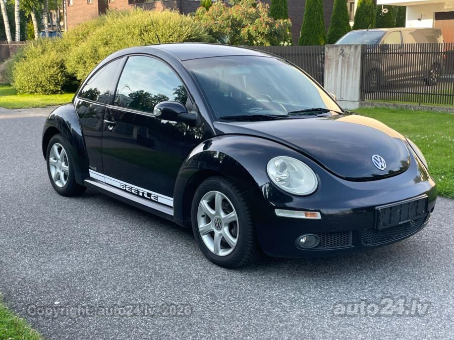 Black Volkswagen Beetle 2009 in Viljandi, with an engine capacity of 1.90 L and mileage of 222 thousand km for 3990 €, photo 3 on AUTOMOTO.COM.LV