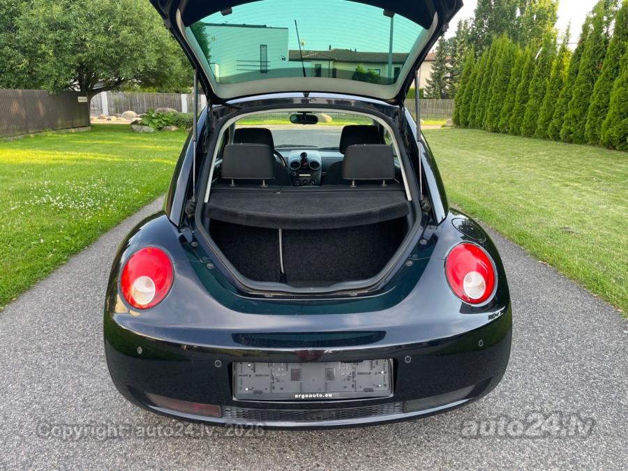 Black Volkswagen Beetle 2009 in Viljandi, with an engine capacity of 1.90 L and mileage of 222 thousand km for 3990 €, photo 11 on AUTOMOTO.COM.LV