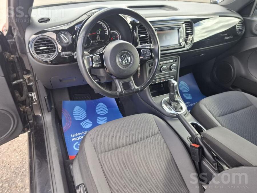Melns Volkswagen Beetle 2012 Talsi, ar dzinēja tilpumu 1.20 L un nobraukumu 189 tūkst. km par 6900 €, foto 10 vietnē AUTOMOTO.COM.LV