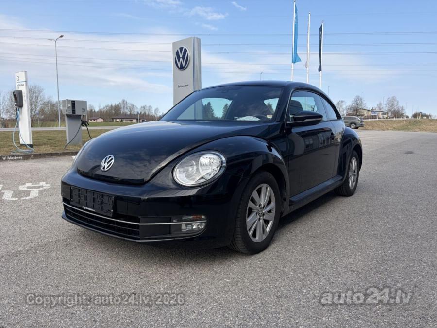 Black Volkswagen Beetle 2014 in Viljandi, with an engine capacity of 1.60 L and mileage of 228 thousand km for 8999 €, photo 2 on AUTOMOTO.COM.LV