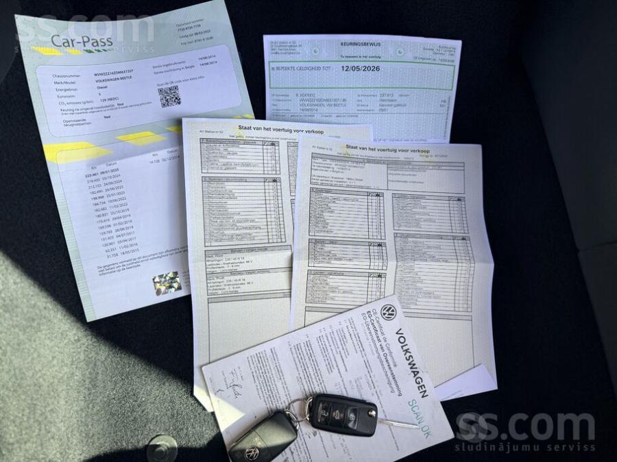 Melns Volkswagen Beetle 2014 Rīga, ar dzinēja tilpumu 2.00 L un nobraukumu 241 tūkst. km par 7995 €, foto 21 vietnē AUTOMOTO.COM.LV