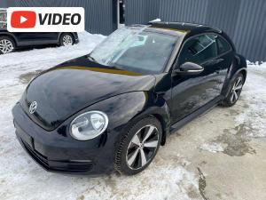 Black Volkswagen Beetle 2015 in Klaipeda, with an engine capacity of 1.20 L and mileage of 158 thousand km for 3900 €, photo  on AUTOMOTO.COM.LV