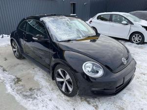 Black Volkswagen Beetle 2015 in Klaipeda, with an engine capacity of 1.20 L and mileage of 158 thousand km for 3900 €, photo 5 on AUTOMOTO.COM.LV