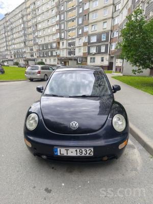 Черный Фольксваген Битл 2001 в Рига, объемом двигателя 1.90 л и пробегом 356 тыс. км за 1190 €, фото 3 на AUTOMOTO.COM.LV