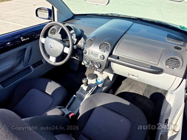 Zils Volkswagen Beetle 2003 Tallina, ar dzinēja tilpumu 2.00 L un nobraukumu 140 tūkst. km par 3900 €, foto 7 vietnē AUTOMOTO.COM.LV