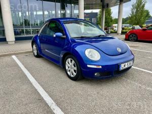 Blue Volkswagen Beetle 2006 in Riga, with an engine capacity of 1.90 L and mileage of 216 thousand km for 4000 €, photo  on AUTOMOTO.COM.LV