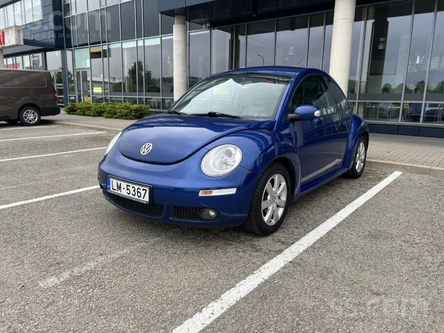 Blue Volkswagen Beetle 2006 in Riga, with an engine capacity of 1.90 L and mileage of 216 thousand km for 4000 €, photo 3 on AUTOMOTO.COM.LV