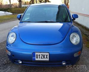 Blue Volkswagen Beetle 1998 in Tallinn, with an engine capacity of 1.90 L and mileage of 340 thousand km for 2500 €, photo  on AUTOMOTO.COM.LV