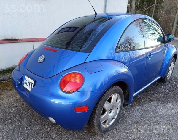 Zils Volkswagen Beetle 1998 Tallina, ar dzinēja tilpumu 1.90 L un nobraukumu 340 tūkst. km par 2500 €, foto 4 vietnē AUTOMOTO.COM.LV