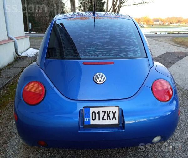 Zils Volkswagen Beetle 1998 Tallina, ar dzinēja tilpumu 1.90 L un nobraukumu 340 tūkst. km par 2500 €, foto 5 vietnē AUTOMOTO.COM.LV
