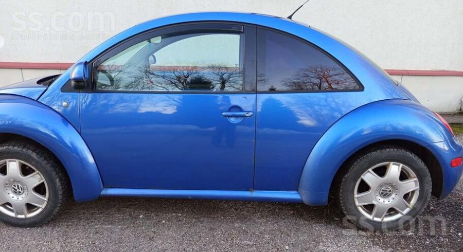 Zils Volkswagen Beetle 1998 Tallina, ar dzinēja tilpumu 1.90 L un nobraukumu 340 tūkst. km par 2500 €, foto 8 vietnē AUTOMOTO.COM.LV