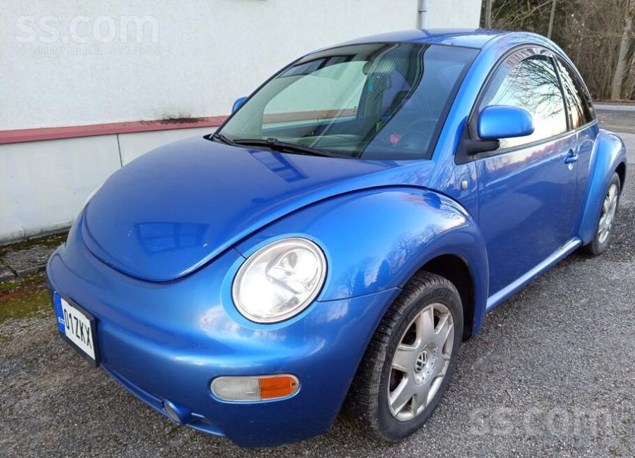 Zils Volkswagen Beetle 1998 Tallina, ar dzinēja tilpumu 1.90 L un nobraukumu 340 tūkst. km par 2500 €, foto 9 vietnē AUTOMOTO.COM.LV