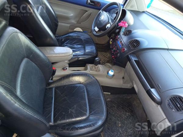 Zils Volkswagen Beetle 1998 Tallina, ar dzinēja tilpumu 1.90 L un nobraukumu 340 tūkst. km par 2500 €, foto 10 vietnē AUTOMOTO.COM.LV