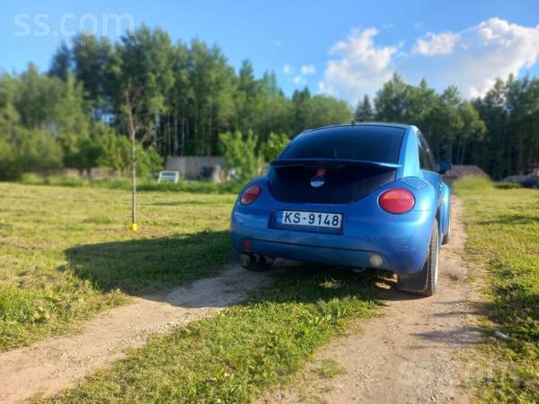 Синий Фольксваген Битл 1999 в Рига, объемом двигателя 1.90 л и пробегом 344 тыс. км за 1700 €, фото 3 на AUTOMOTO.COM.LV