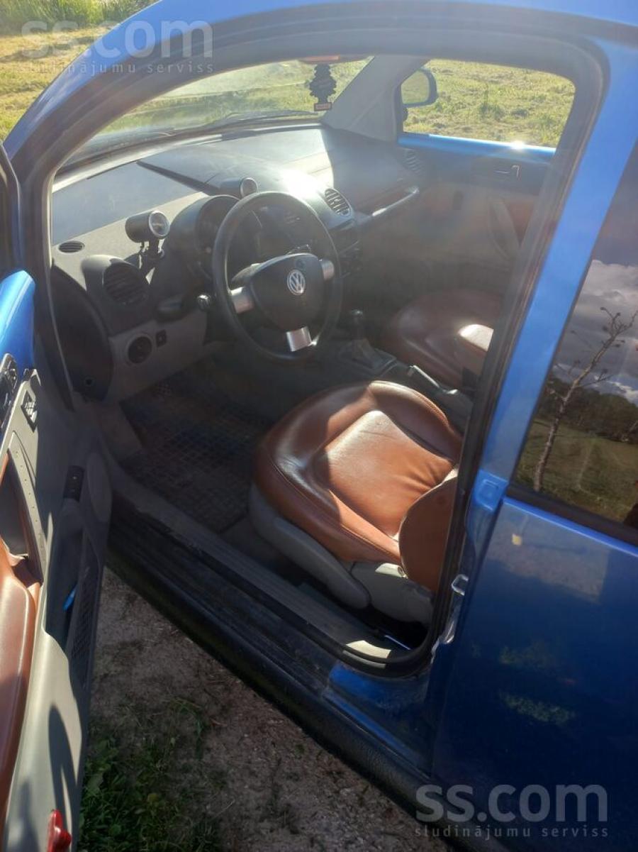 Zils Volkswagen Beetle 1999 Rīga, ar dzinēja tilpumu 1.90 L un nobraukumu 344 tūkst. km par 1700 €, foto 5 vietnē AUTOMOTO.COM.LV