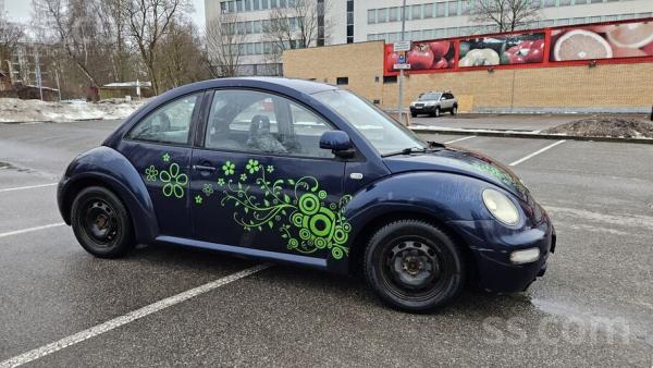Zils Volkswagen Beetle 1999 Rīga, ar dzinēja tilpumu 1.90 L un nobraukumu 326 tūkst. km par 1000 €, foto 3 vietnē AUTOMOTO.COM.LV