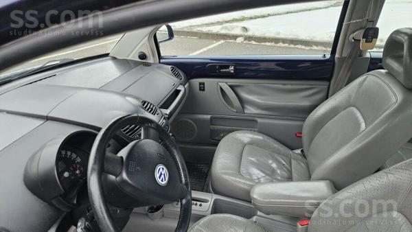 Zils Volkswagen Beetle 1999 Rīga, ar dzinēja tilpumu 1.90 L un nobraukumu 326 tūkst. km par 1000 €, foto 7 vietnē AUTOMOTO.COM.LV