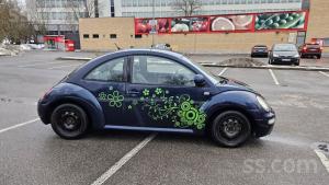 Zils Volkswagen Beetle 1999 Rīga, ar dzinēja tilpumu 1.90 L un nobraukumu 326 tūkst. km par 1000 €, foto 5 vietnē AUTOMOTO.COM.LV