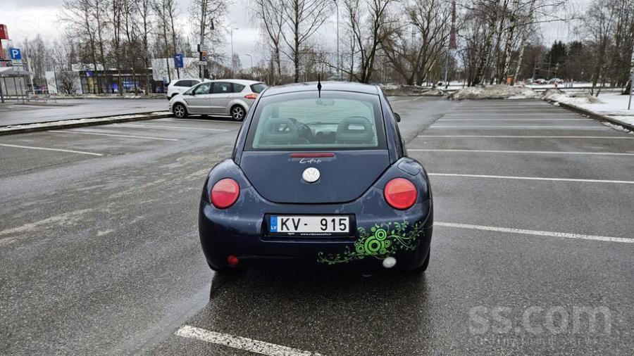Zils Volkswagen Beetle 1999 Rīga, ar dzinēja tilpumu 1.90 L un nobraukumu 326 tūkst. km par 1000 €, foto 6 vietnē AUTOMOTO.COM.LV