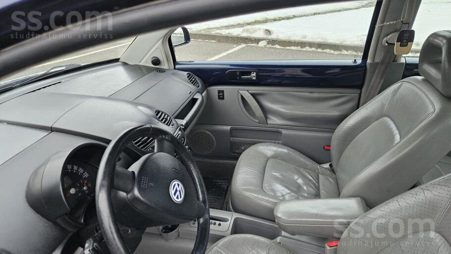 Zils Volkswagen Beetle 1999 Rīga, ar dzinēja tilpumu 1.90 L un nobraukumu 326 tūkst. km par 1000 €, foto 8 vietnē AUTOMOTO.COM.LV