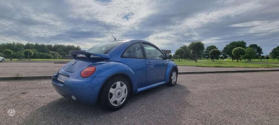 Blue Volkswagen Beetle 1999 in Kaunas, with an engine capacity of 1.90 L and mileage of 334 thousand km for 1200 €, photo 6 on AUTOMOTO.COM.LV