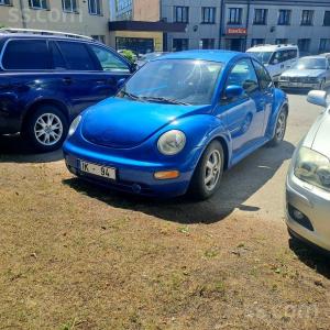 Синий Фольксваген Битл 1999 в Рига, объемом двигателя 2.00 л и пробегом 170 тыс. км за 1600 €, фото 3 на AUTOMOTO.COM.LV