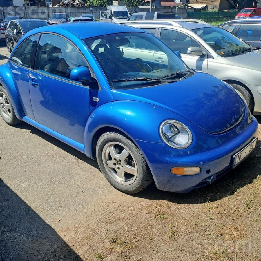Синий Фольксваген Битл 1999 в Рига, объемом двигателя 2.00 л и пробегом 170 тыс. км за 1600 €, фото 4 на AUTOMOTO.COM.LV