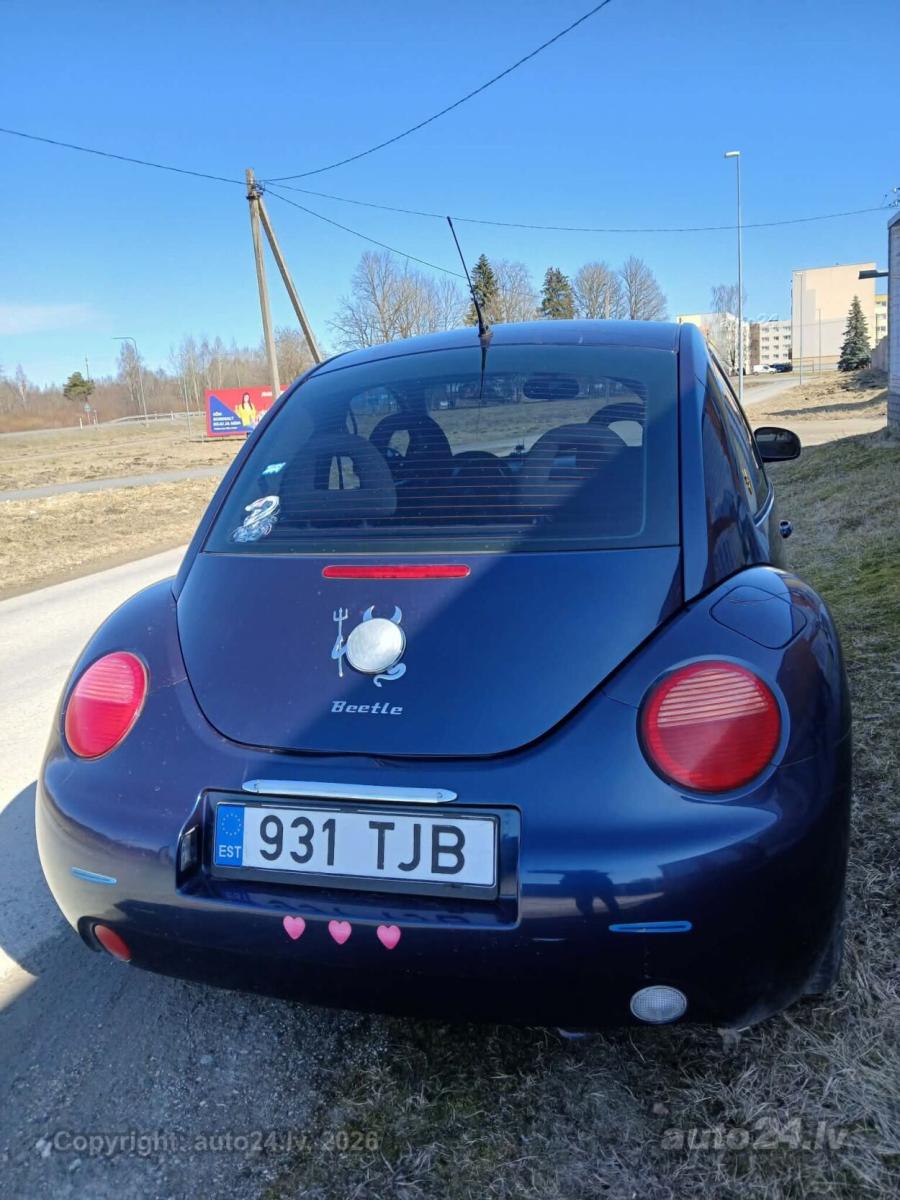 Zils Volkswagen Beetle 2000 Paide, ar dzinēja tilpumu 1.60 L un nobraukumu 263 tūkst. km par 2500 €, foto 6 vietnē AUTOMOTO.COM.LV