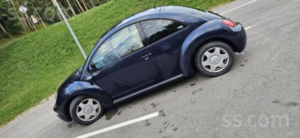 Blue Volkswagen Beetle 2001 in Aluksne, with an engine capacity of 1.90 L and mileage of 240 thousand km for 1250 €, photo 4 on AUTOMOTO.COM.LV