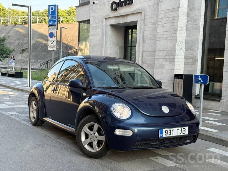 Синий Фольксваген Битл 2001 в Таллин, объемом двигателя 1.60 л и пробегом 267 тыс. км за 1750 €, фото 5 на AUTOMOTO.COM.LV