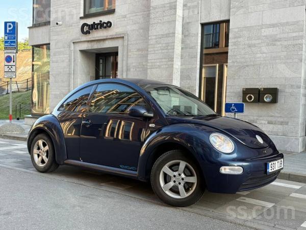 Фольксваген Битл 2001 в Таллин на AUTOMOTO.COM.LV Синий Фольксваген Битл 2001 в Таллин, объемом двигателя 1.60 л и пробегом 267 тыс. км за 1750 €, фото 7 на AUTOMOTO.COM.LV