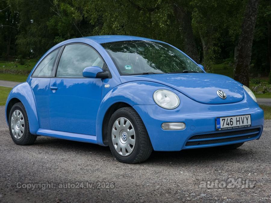 Blue Volkswagen Beetle 2003 in Tallinn, with an engine capacity of 1.40 L and mileage of 169 thousand km for 2499 €, photo 1 on AUTOMOTO.COM.LV
