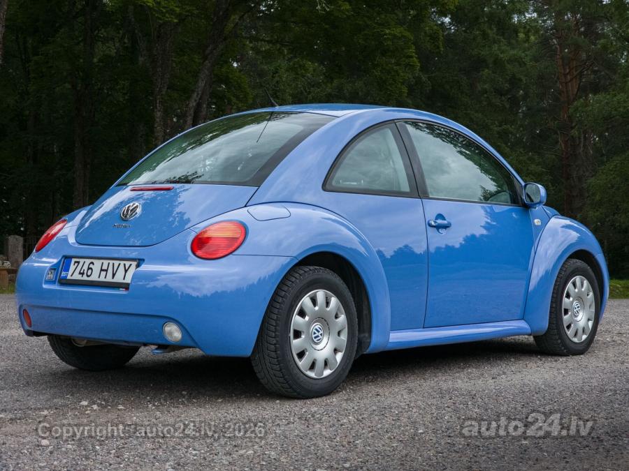 Blue Volkswagen Beetle 2003 in Tallinn, with an engine capacity of 1.40 L and mileage of 169 thousand km for 2499 €, photo 4 on AUTOMOTO.COM.LV