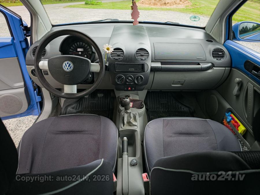 Blue Volkswagen Beetle 2003 in Tallinn, with an engine capacity of 1.40 L and mileage of 169 thousand km for 2499 €, photo 7 on AUTOMOTO.COM.LV
