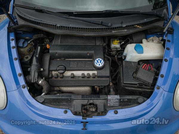 Blue Volkswagen Beetle 2003 in Tallinn, with an engine capacity of 1.40 L and mileage of 169 thousand km for 2499 €, photo 10 on AUTOMOTO.COM.LV