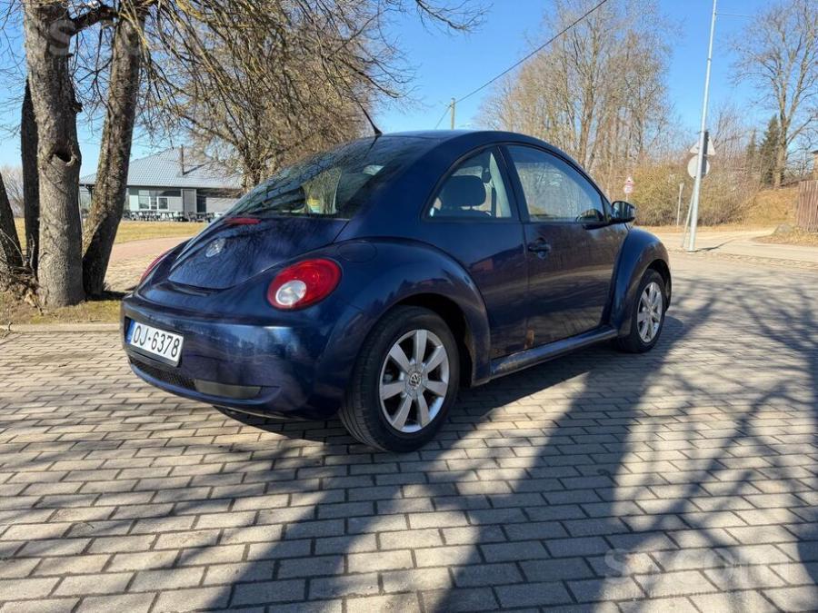 Blue Volkswagen Beetle 2007 in Ogre, with an engine capacity of 1.90 L and mileage of 290 thousand km for 1500 €, photo 4 on AUTOMOTO.COM.LV