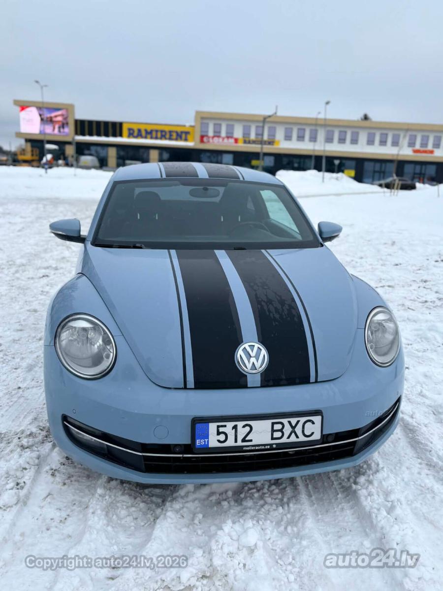 Zils Volkswagen Beetle 2011 Tallina, ar dzinēja tilpumu 1.20 L un nobraukumu 203 tūkst. km par 6600 €, foto 2 vietnē AUTOMOTO.COM.LV