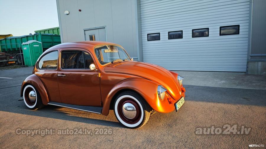 Brūns Volkswagen Beetle 1973 Tallina, ar dzinēja tilpumu 1.60 L un nobraukumu 2 tūkst. km par 8500 €, foto 3 vietnē AUTOMOTO.COM.LV