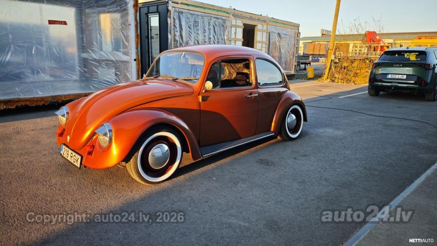 Brūns Volkswagen Beetle 1973 Tallina, ar dzinēja tilpumu 1.60 L un nobraukumu 2 tūkst. km par 8500 €, foto 4 vietnē AUTOMOTO.COM.LV