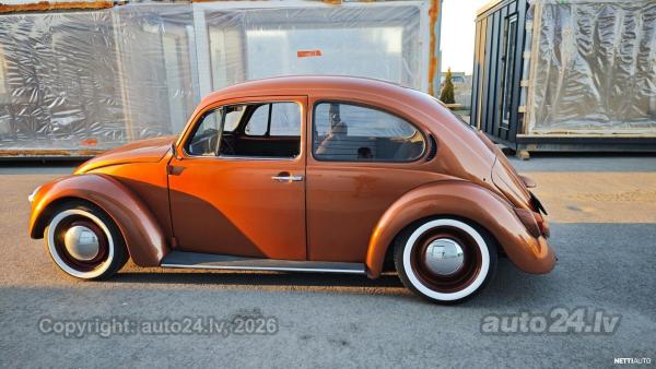 Brūns Volkswagen Beetle 1973 Tallina, ar dzinēja tilpumu 1.60 L un nobraukumu 2 tūkst. km par 8500 €, foto 4 vietnē AUTOMOTO.COM.LV