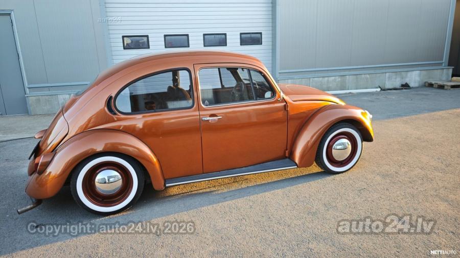 Brūns Volkswagen Beetle 1973 Tallina, ar dzinēja tilpumu 1.60 L un nobraukumu 2 tūkst. km par 8500 €, foto 6 vietnē AUTOMOTO.COM.LV