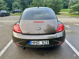 Brown Volkswagen Beetle 2014 in Vilnius, with an engine capacity of 1.20 L and mileage of 116 thousand km for 9999 €, photo 5 on AUTOMOTO.COM.LV