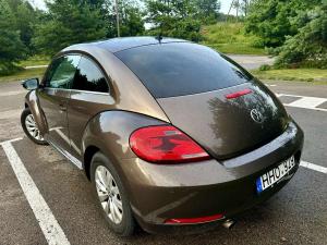 Brown Volkswagen Beetle 2014 in Vilnius, with an engine capacity of 1.20 L and mileage of 116 thousand km for 9999 €, photo 6 on AUTOMOTO.COM.LV