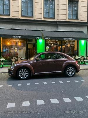 Brown Volkswagen Beetle 2017 in Tartu, with an engine capacity of 1.20 L and mileage of 98 thousand km for 13000 €, photo 8 on AUTOMOTO.COM.LV