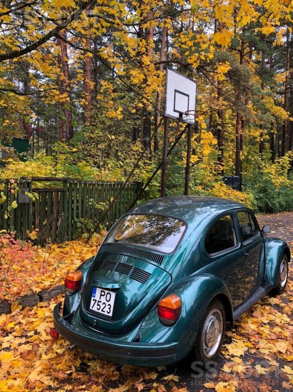 Зеленый Фольксваген Битл 1996 в Юрмала, объемом двигателя 1.60 л и пробегом 22 тыс. км за 7000 €, фото 2 на AUTOMOTO.COM.LV